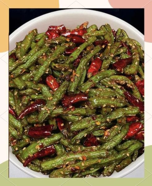 干煸四季豆图片大全_干煸四季豆怎么做才脆-第1张图片-山城妙识