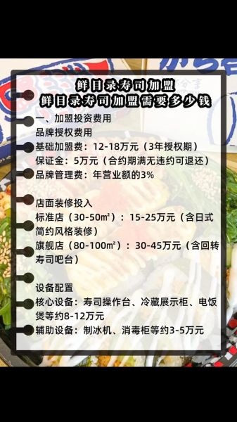 寿司加盟店10大品牌有哪些_加盟费用多少钱-第1张图片-山城妙识