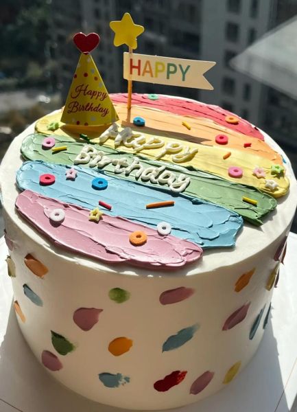 七色彩虹蛋糕怎么做_彩虹蛋糕配方比例-第3张图片-山城妙识