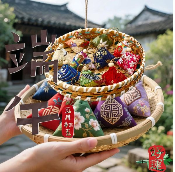 粽子香包怎么做_粽子香包的做法图解-第2张图片-山城妙识