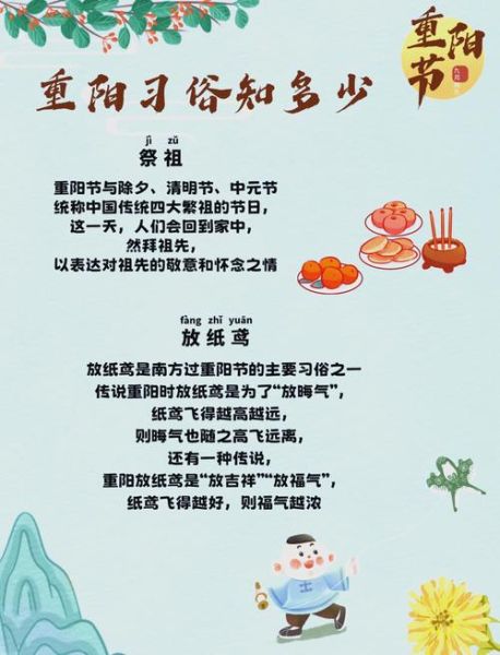 重阳节有哪些传统习俗_重阳节登高习俗的由来-第1张图片-山城妙识