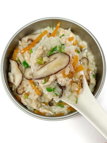 香菇鸡肉粥怎么做_香菇鸡肉粥的家常做法-第3张图片-山城妙识