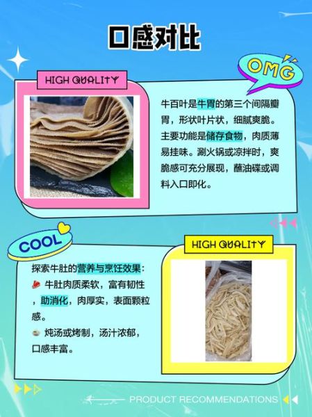 牛百叶和牛肚哪个好吃_口感区别与做法对比-第1张图片-山城妙识