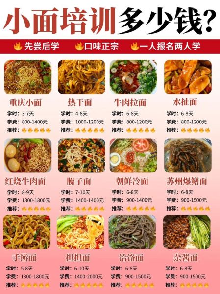 面条培训班哪家好_学特色面食面点要多久-第3张图片-山城妙识