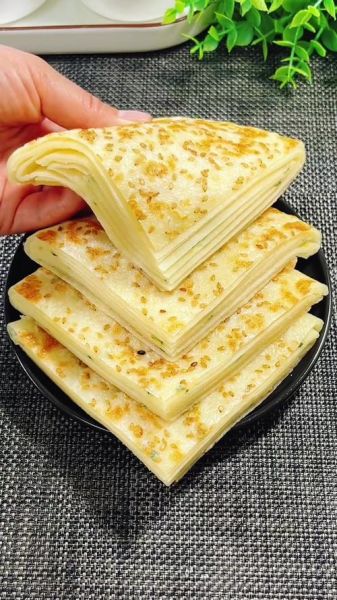 葱花千层饼怎么做_葱花千层饼配方比例-第3张图片-山城妙识