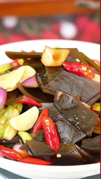 凉拌海带片怎么做好吃_海带片焯水几分钟-第1张图片-山城妙识