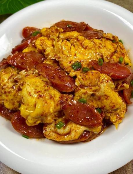 香肠炒鸡蛋怎么做_香肠炒鸡蛋家常做法-第2张图片-山城妙识