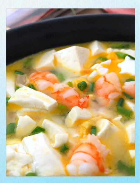 咸蛋黄虾仁豆腐怎么做_咸蛋黄虾仁豆腐热量高吗-第2张图片-山城妙识