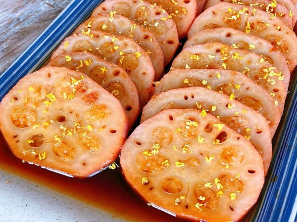 桂花糯米藕的营养价值_桂花糯米藕吃了会胖吗-第1张图片-山城妙识 桂花糯米藕的营养价值_桂花糯米藕吃了会胖吗-第1张图片-山城妙识