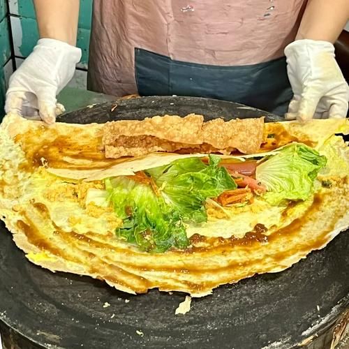 正宗山东杂粮煎饼果子怎么做_哪里学最靠谱-第1张图片-山城妙识