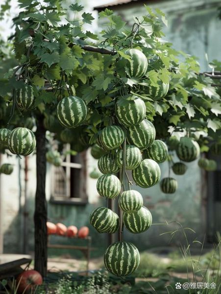 西瓜树图片_是真实植物还是AI合成-第3张图片-山城妙识