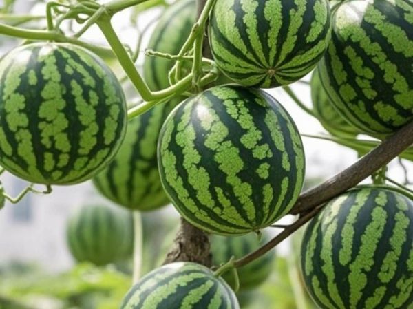 西瓜树图片_是真实植物还是AI合成-第2张图片-山城妙识