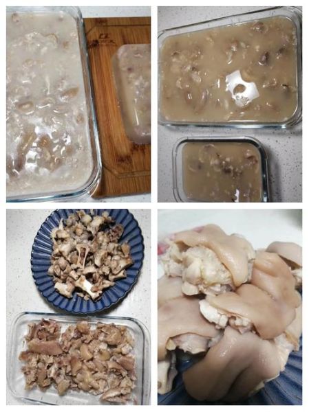 水晶猪蹄冻怎么做_猪蹄冻凝固技巧-第1张图片-山城妙识