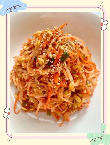 朝鲜凉拌黄豆芽怎么做_正宗朝鲜凉拌黄豆芽做法-第1张图片-山城妙识 朝鲜凉拌黄豆芽怎么做_正宗朝鲜凉拌黄豆芽做法-第1张图片-山城妙识