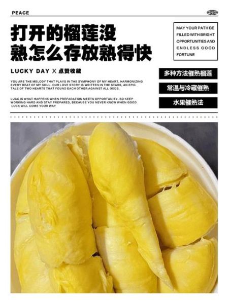 榴莲没熟怎么存放熟得快_榴莲不熟放几天能熟-第1张图片-山城妙识