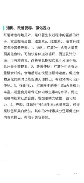 红薯叶子能吃吗_红薯叶子的营养价值-第2张图片-山城妙识