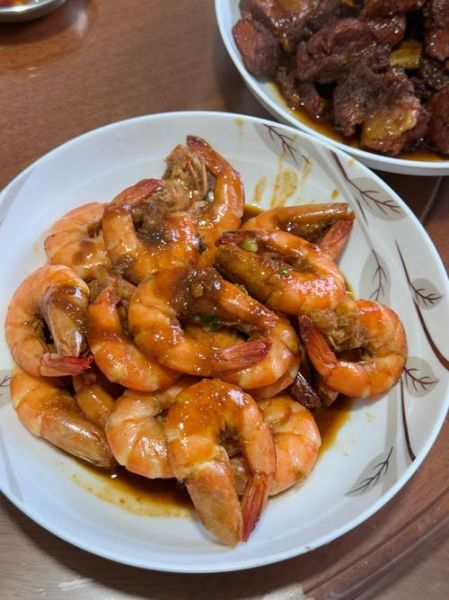 红烧大虾家常做法图解_怎么做好吃又入味-第1张图片-山城妙识