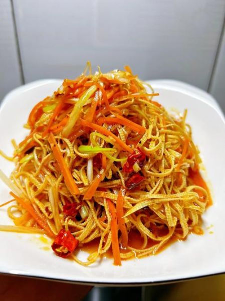 凉拌豆腐皮怎么做_家常做法大全-第2张图片-山城妙识