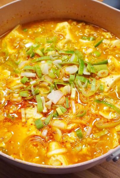 韩国豆腐大酱汤怎么做_家常做法-第1张图片-山城妙识