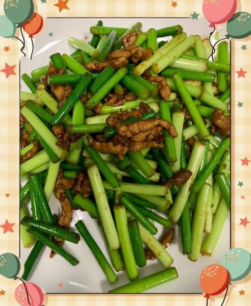 蒜苔炒肉要不要焯水_焯水还是不焯水-第3张图片-山城妙识