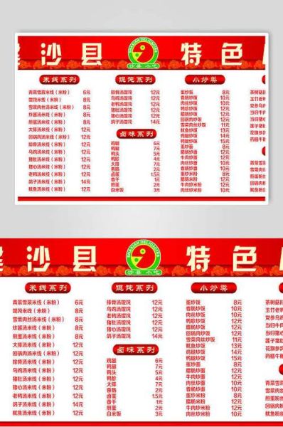 沙县小吃有哪些菜品_沙县小吃菜单价格表-第2张图片-山城妙识