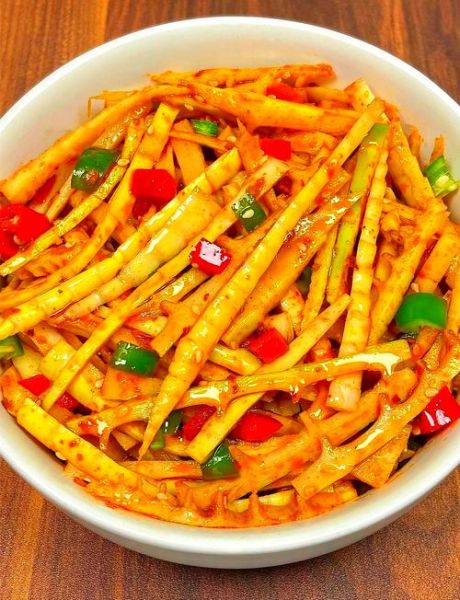 凉拌笋丝怎么做_凉拌笋丝的家常做法大全-第1张图片-山城妙识