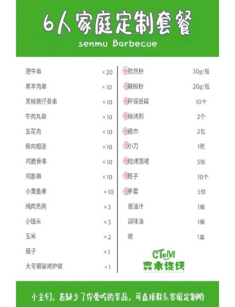 野外烧烤必备食材清单_野外烧烤怎么生火-第1张图片-山城妙识