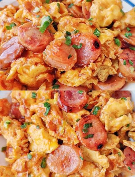 火腿炒鸡蛋怎么炒才嫩_火腿炒鸡蛋的家常做法-第1张图片-山城妙识