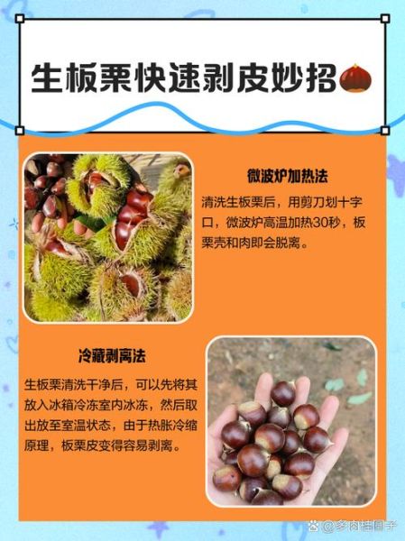 板栗去壳去皮最快的方法_生板栗怎么快速去皮-第2张图片-山城妙识