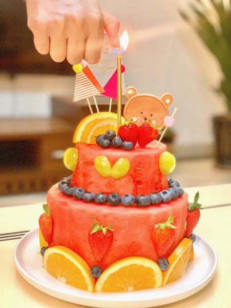 水果蛋糕图片大全简单漂亮_怎么做简单又好看的水果蛋糕-第1张图片-山城妙识