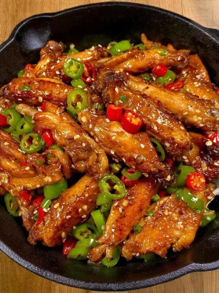 鸡翅配什么菜一起炒_鸡翅炒什么好吃-第3张图片-山城妙识