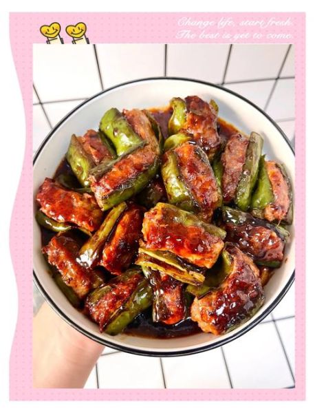 虎皮尖椒塞肉怎么做_虎皮尖椒塞肉的家常做法-第3张图片-山城妙识 虎皮尖椒塞肉怎么做_虎皮尖椒塞肉的家常做法-第3张图片-山城妙识