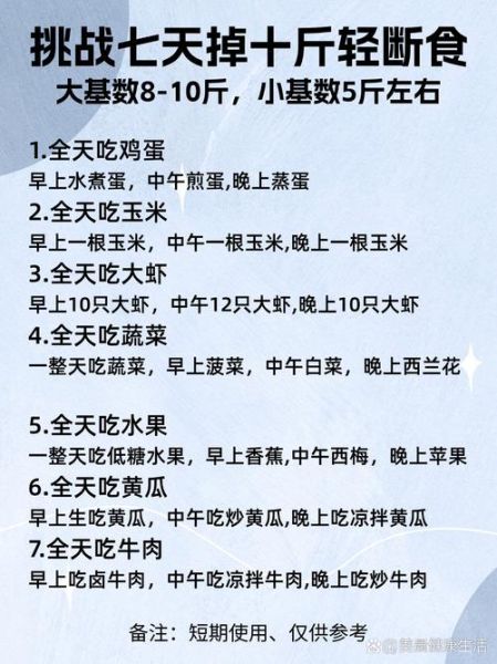 7天减肥瘦10斤可能吗_科学方法有哪些-第2张图片-山城妙识