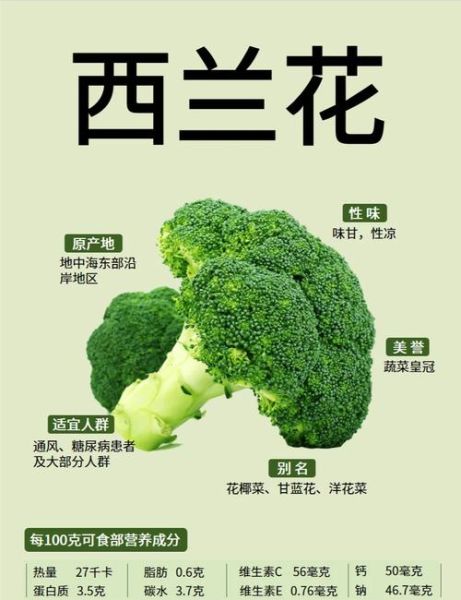 西兰花营养价值_西兰花怎么吃最营养-第1张图片-山城妙识