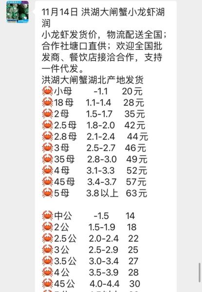 鄱阳湖大闸蟹多少钱一斤_鄱阳湖大闸蟹价格行情-第1张图片-山城妙识