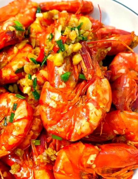 油爆虾图片大全_油爆虾怎么做才酥脆-第1张图片-山城妙识