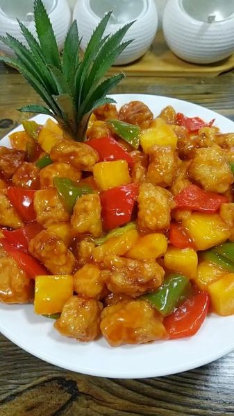 菠萝古老肉怎么做_菠萝古老肉的家常做法-第1张图片-山城妙识