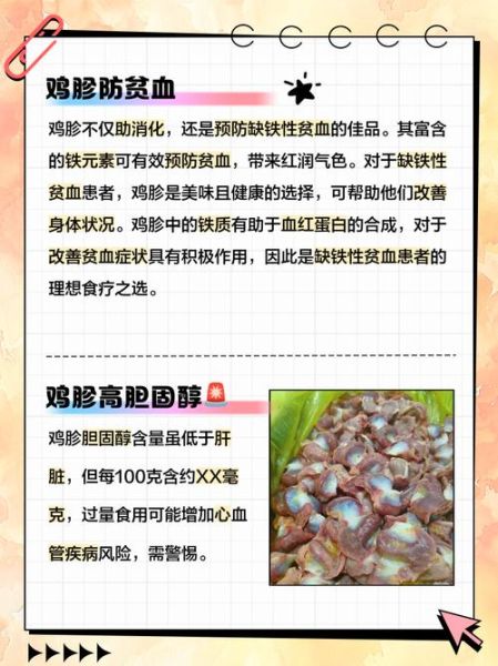 鸡胗的营养价值及危害_吃鸡胗会上火吗-第3张图片-山城妙识