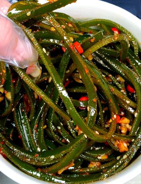 凉拌海带怎么调_凉拌海带丝的做法-第3张图片-山城妙识