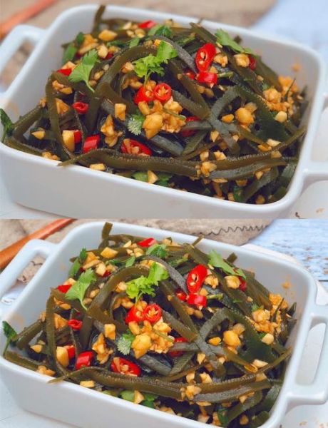 凉拌海带丝怎么做好吃_凉拌海带丝要不要焯水-第1张图片-山城妙识