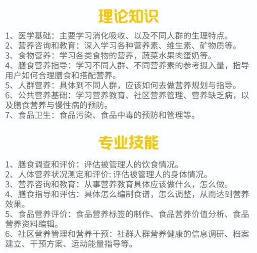 健康营养师证怎么考_含金量高吗-第3张图片-山城妙识