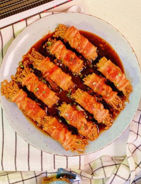 培根金针菇卷怎么做_培根金针菇卷家常做法-第1张图片-山城妙识