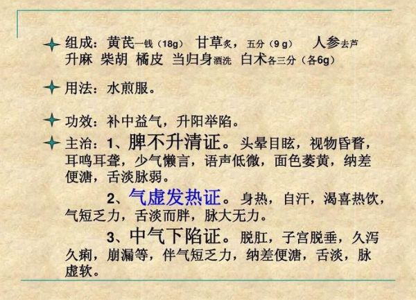 补中益气汤加减适合什么人_如何辨证加减-第3张图片-山城妙识 补中益气汤加减适合什么人_如何辨证加减-第3张图片-山城妙识