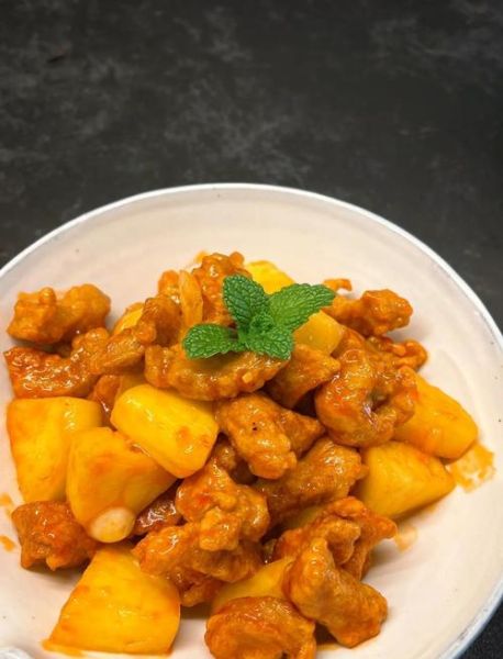 菠萝古老肉怎么做_菠萝古老肉家常做法-第1张图片-山城妙识 菠萝古老肉怎么做_菠萝古老肉家常做法-第1张图片-山城妙识