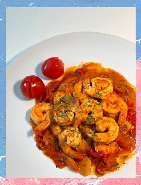 番茄大虾怎么做好吃_家常番茄大虾做法视频教程-第2张图片-山城妙识