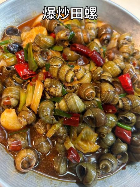 爆炒田螺怎么清洗才干净_爆炒田螺图片里的配料有哪些-第1张图片-山城妙识