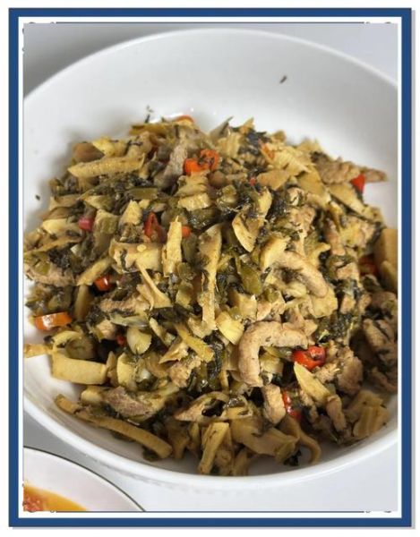 雪菜炒肉丝怎么炒才嫩_雪菜炒肉丝用哪个部位肉-第1张图片-山城妙识 雪菜炒肉丝怎么炒才嫩_雪菜炒肉丝用哪个部位肉-第1张图片-山城妙识