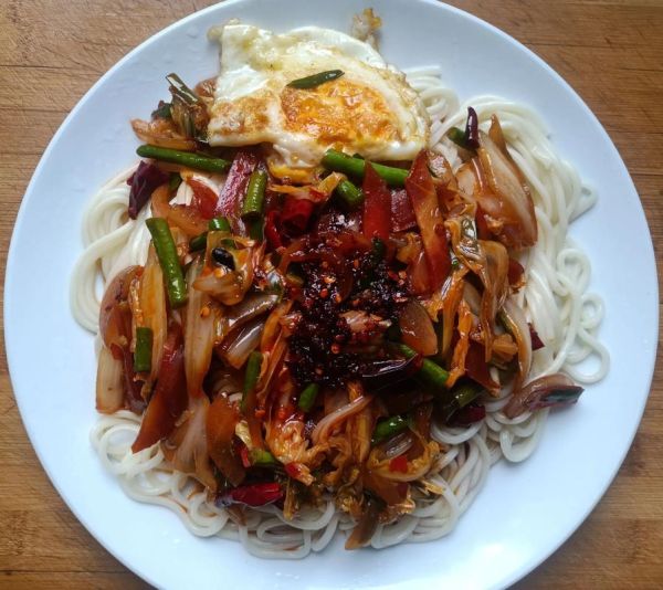 辣白菜面条怎么做好吃_辣白菜面条简单做法-第2张图片-山城妙识