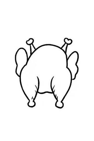 烧鸡简笔画怎么画_烧鸡简笔画步骤-第2张图片-山城妙识 烧鸡简笔画怎么画_烧鸡简笔画步骤-第2张图片-山城妙识