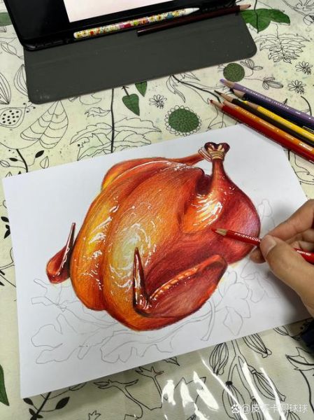 烧鸡简笔画怎么画_烧鸡简笔画步骤-第1张图片-山城妙识 烧鸡简笔画怎么画_烧鸡简笔画步骤-第1张图片-山城妙识